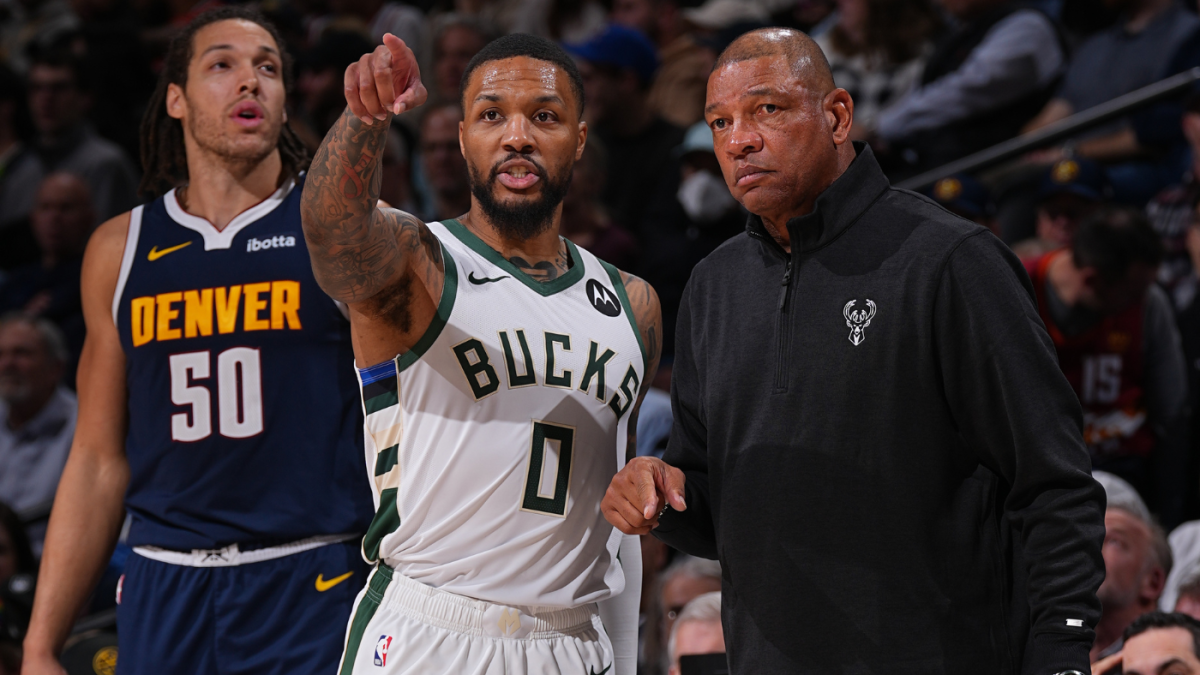 Doc Rivers makes Bucks debut as Damian Lillard struggles offensively; Jamal Murray, Nuggets ...