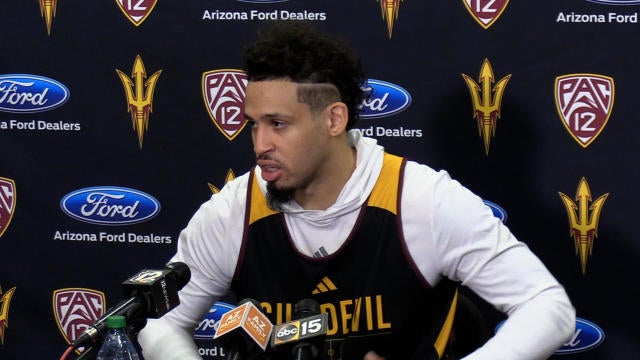 ASU guard Jose Perez on how Shawn Phillips Jr. opens up ASU's offense