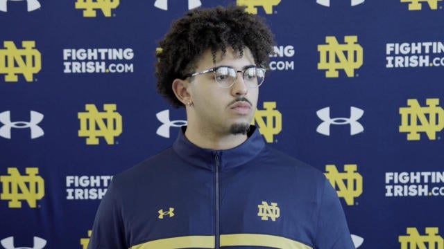 Styles Prescod Discusses His First Few Weeks at Notre Dame