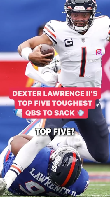 Dexter Lawrence II's Top Five Toughest QBs to Sack - CBSSports.com