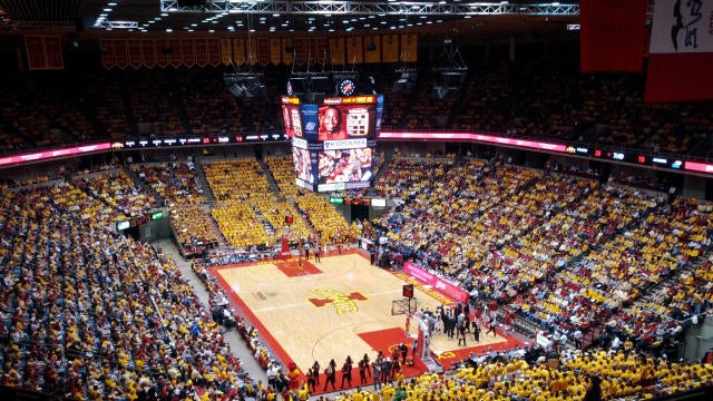 T.J. Otzelberger explains why Iowa State has had success at Hilton ...