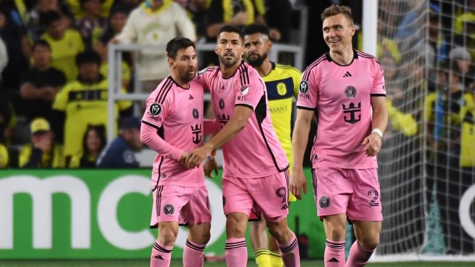Lionel Messi, Luis Suárez score as Inter Miami draw Nashville to edge ...