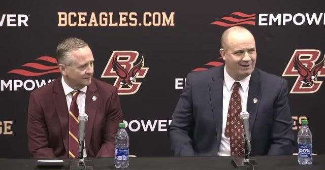 Bill O'Brien on taking the job talking to former BC QB Brian St Pierre ...