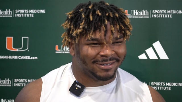 Miami's Marley Cook on squatting 705 pounds