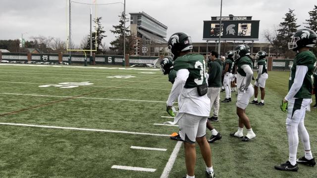 Michigan State football: Clips from spring practice No. 4