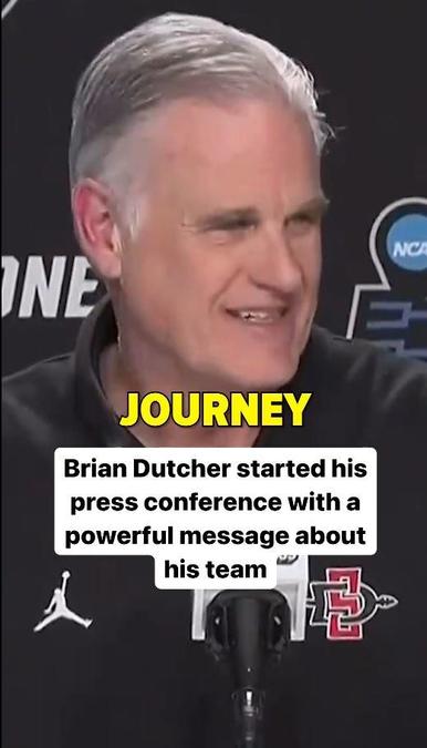 Brian Dutcher Started His Press Conference With a Powerful Message ...