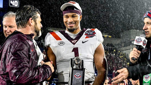 Late Kick: Kyron Drones and Virginia Tech are setting a foundation in ...