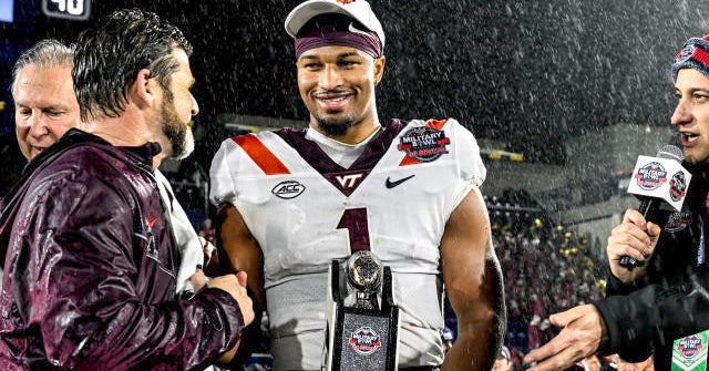 Late Kick: Kyron Drones and Virginia Tech are setting a foundation in ...