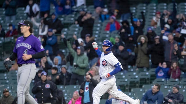 Suzuki's 4 RBI Night Helps Cubs Beat Rockies