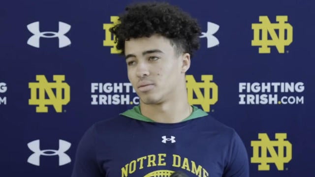 Jordan Faison on Notre Dame's New System: 'It's Like a Dream Offense'
