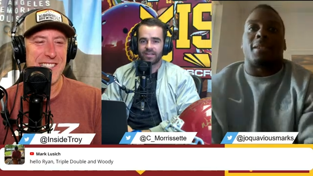 Running back Woody Marks puts on muscle in the off-season