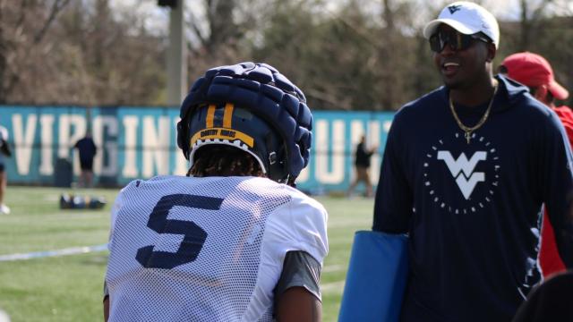 Jaden Bray is making an early impression in the WR room