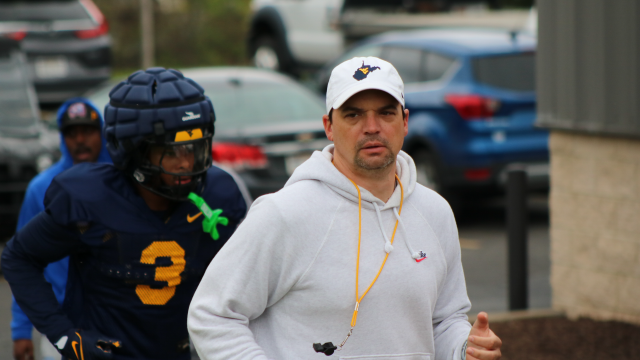 Neal Brown explains the changes in the schedule for this spring