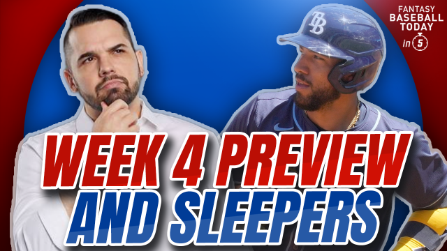 Week 4 Preview! Two-Start Pitchers & Sleeper Hitters