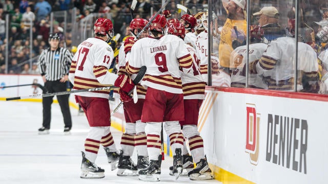NCAA Frozen Four Highlights: No. 10 Michigan vs. No. 1 Boston College