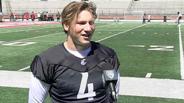 45 seconds with QB Zevi Eckhaus on new WSU surroundings