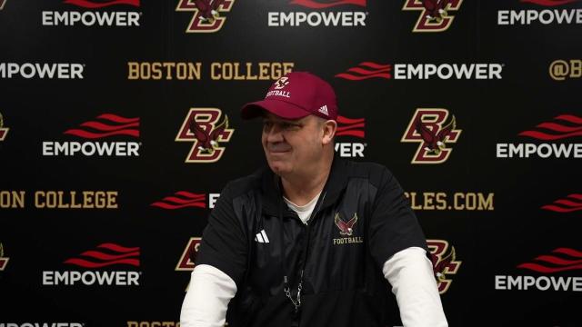 Boston College head coach Bill O'Brien on need for consistency