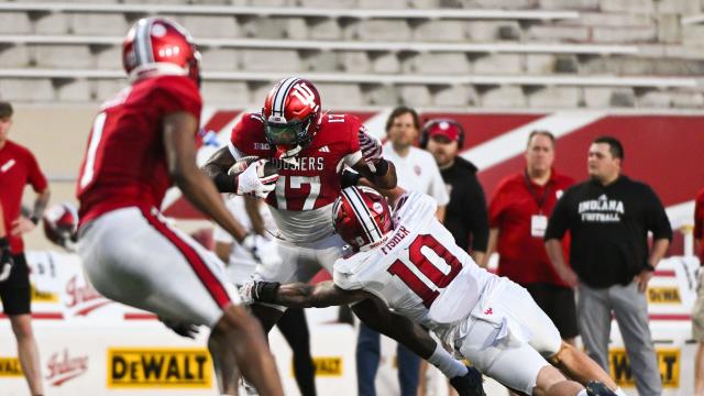 Indiana LB Aiden Fisher becoming a big leader for the Hoosiers defense