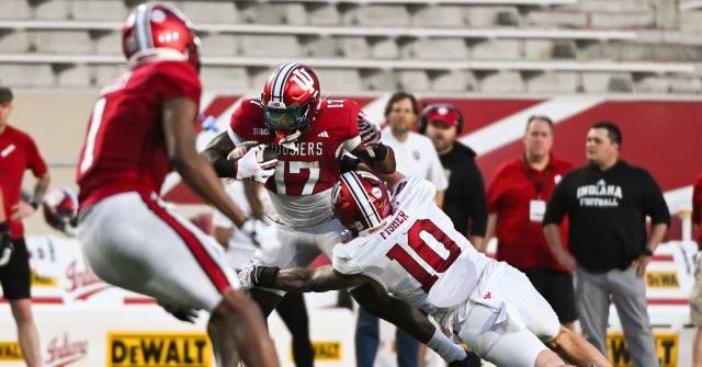Indiana LB Aiden Fisher becoming a big leader for the Hoosiers defense ...