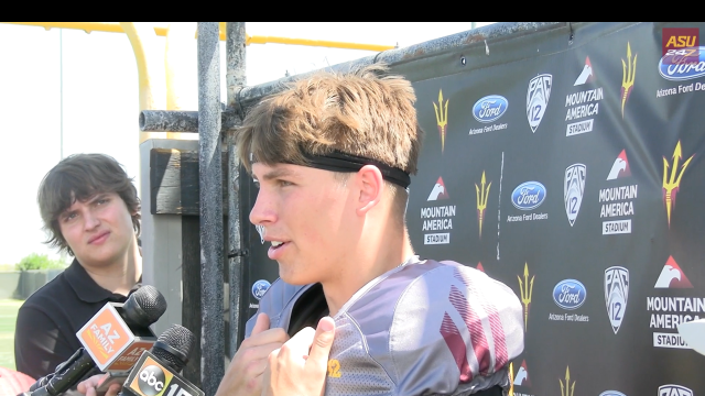 ASU QB Sam Leavitt on offseason improvements he can make to elevate his ...
