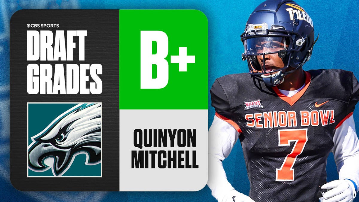 2024 NFL Draft Grades: Eagles Select Quinyon Mitchell No. 22nd Overall ...