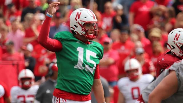 Freshman Dylan Raiola impresses in first Nebraska action