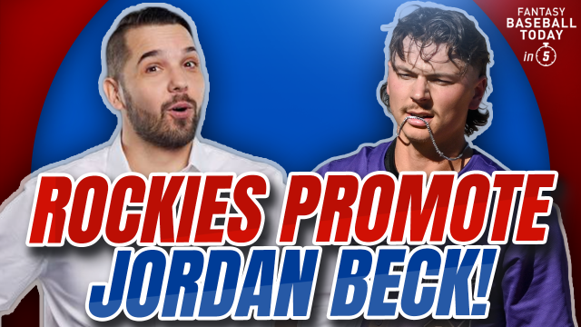 Rockies Promoting Outfield Prospect Jordan Beck! Ranking Breakout Pitchers