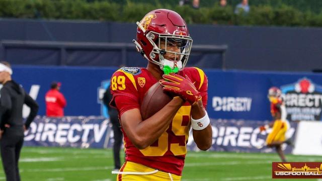 Linebacker Easton Mascarenas-Arnold gives USC's spring MVP to Ja'Kobi Lane
