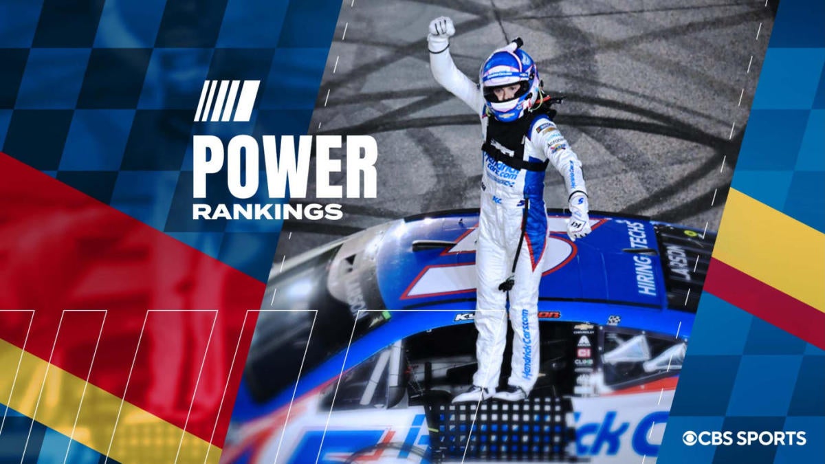 NASCAR Power Rankings: Kyle Larson moves to No. 1 after legacy-making ...