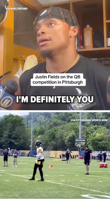Justin Fields on the QB competition in Pittsburgh - CBSSports.com