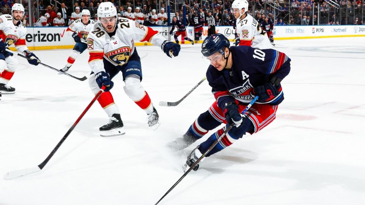 Rangers vs. Panthers odds, line, time, Game 1 score prediction: 2024 ...