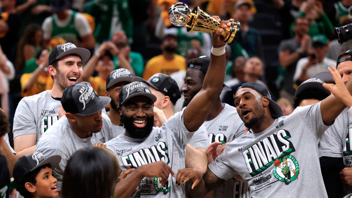 Jaylen Brown wins Larry Bird Eastern Conference Finals MVP award as ...