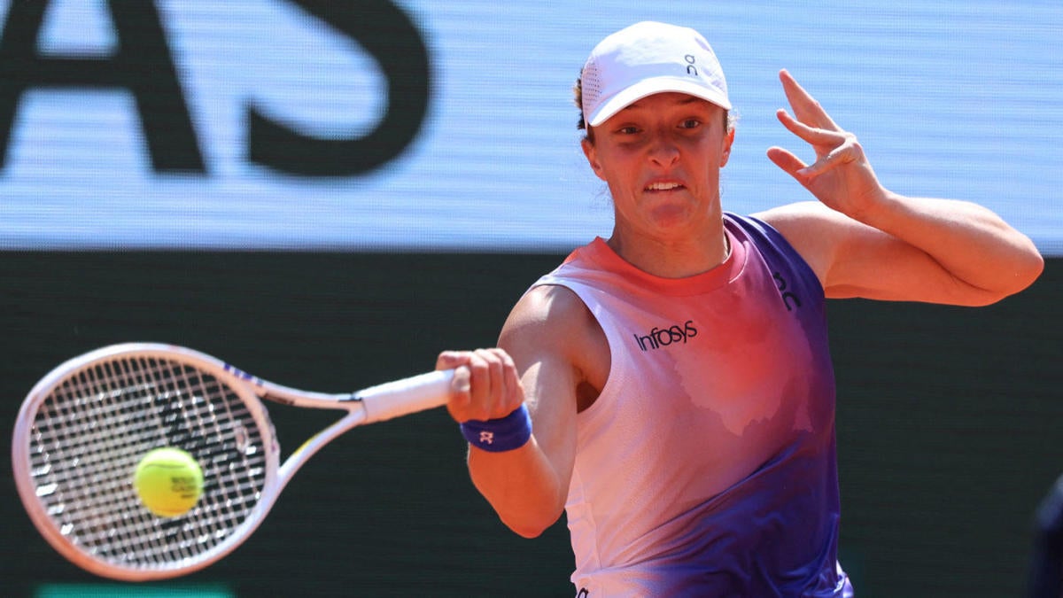 2024 French Open women's semifinal results, score: Iga Swiatek cruises ...