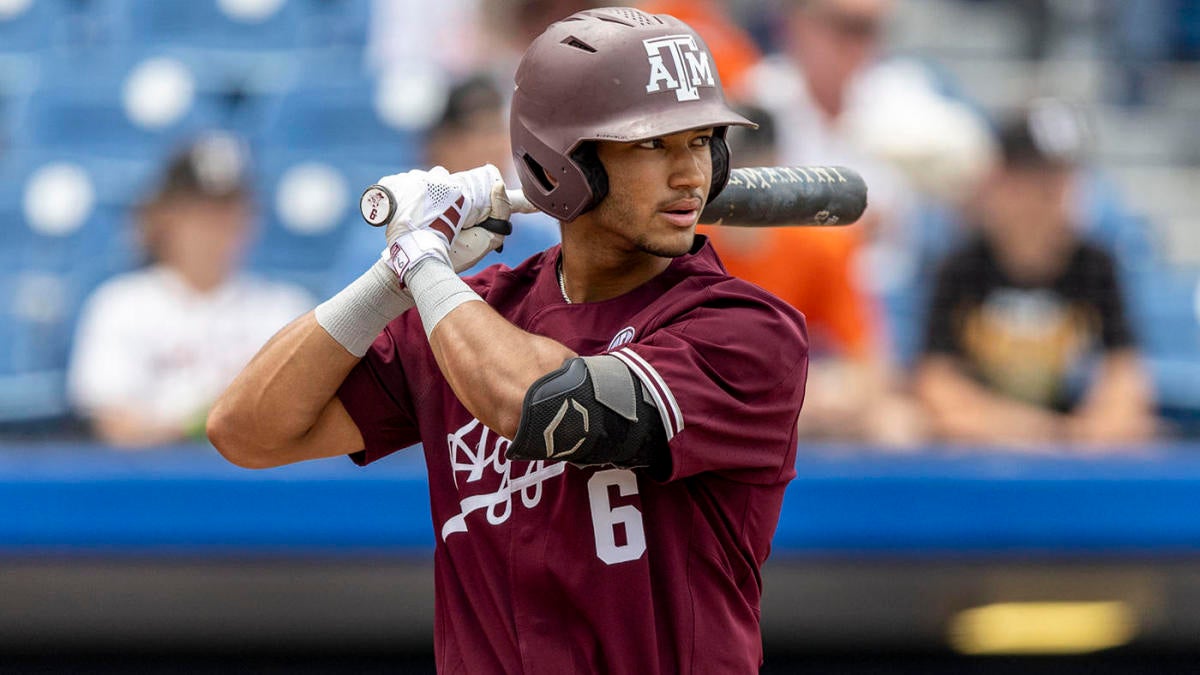 Texas A&M's Braden Montgomery, likely top-10 pick in 2024 MLB draft ...