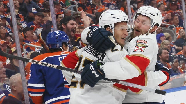 Panthers 1 Win Away From Hoisting 1st Stanley Cup