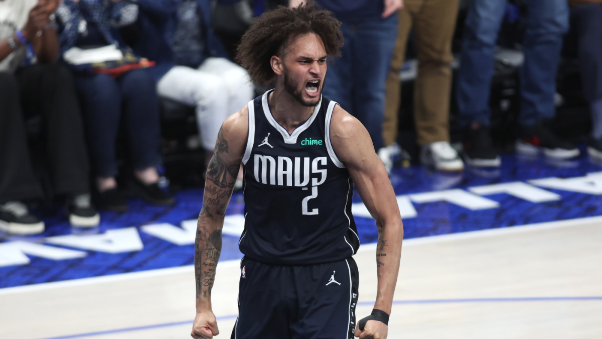 Mavericks' Dereck Lively II swishes first career 3 in Game 4 of NBA ...