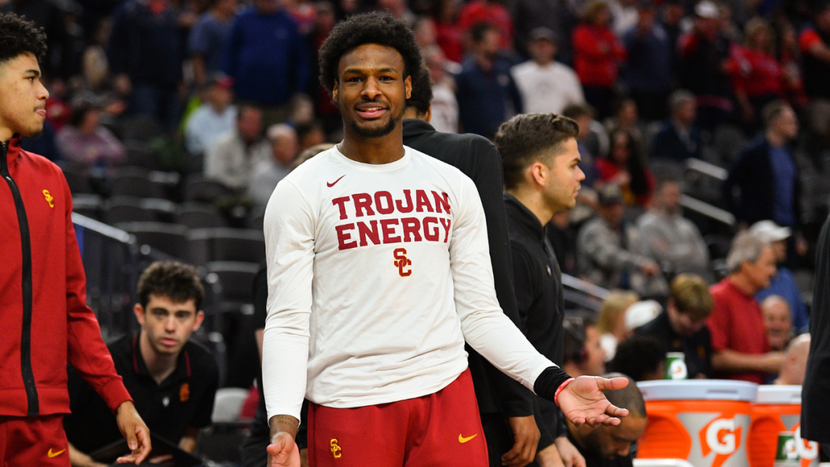 Bronny James predicted to go 'quite a bit higher' than top 50 in 2024 ...