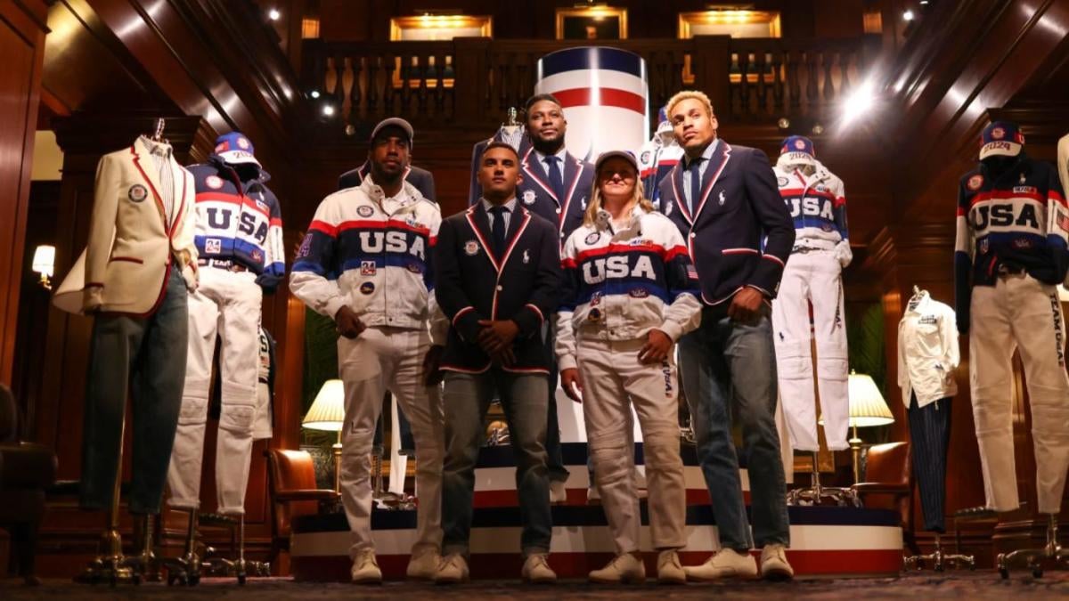 2024 Paris Olympics: Team USA unveils opening ceremony uniforms - CBS ...