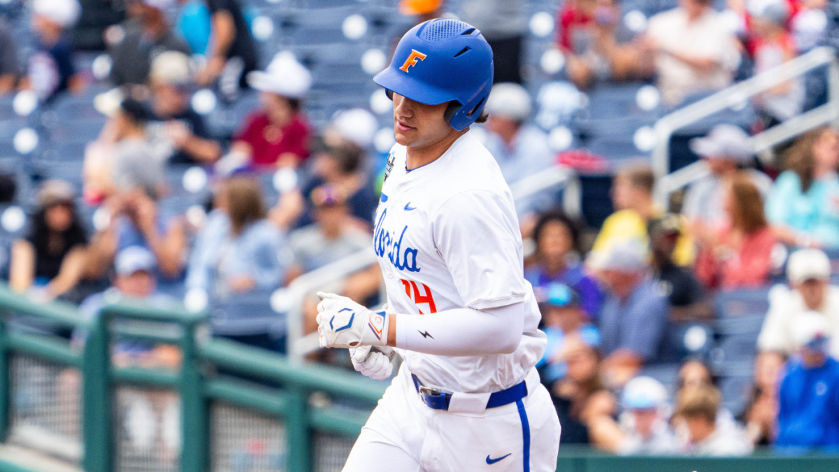 Jac Caglianone sets Florida home run record as Gators advance to Men's ...