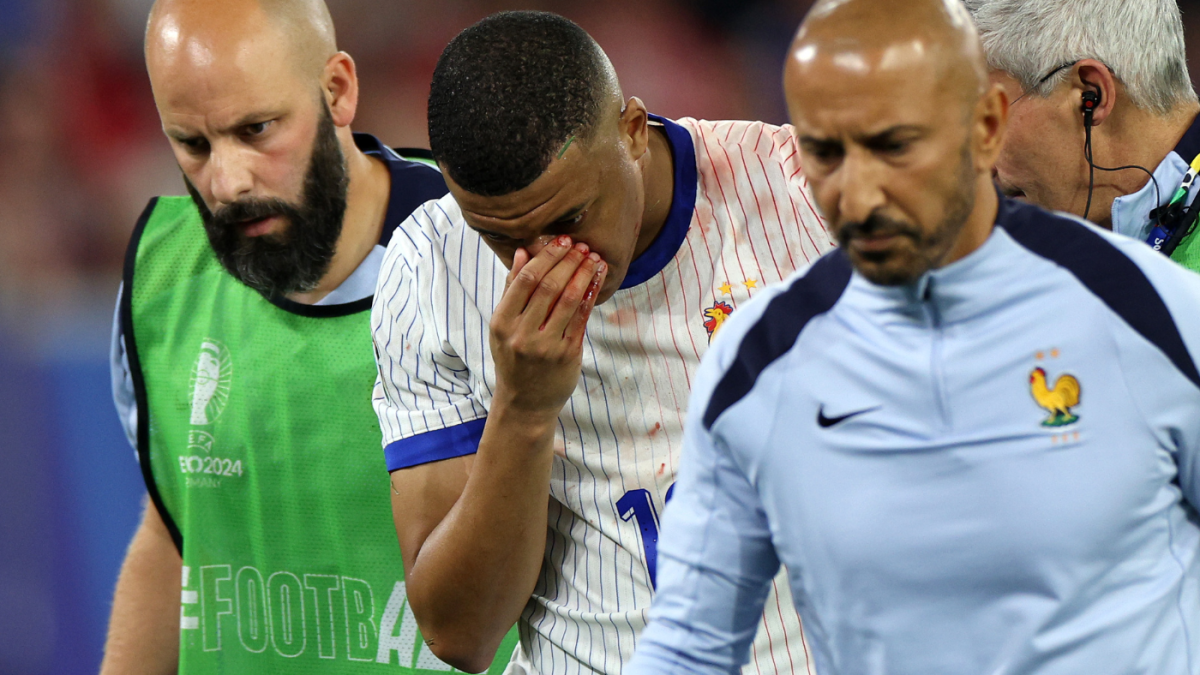 Kylian Mbappe's nose takes center stage at Euros and Lionel Messi ...