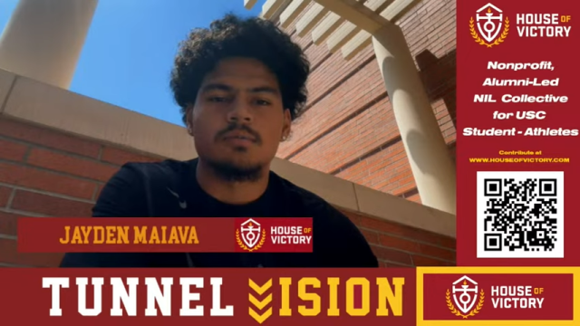 Jayden Maiava talks about his decision to transfer from UNLV to USC