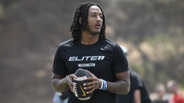 You know Malik Washington is the "Alpha Male" when he walks into a room ...