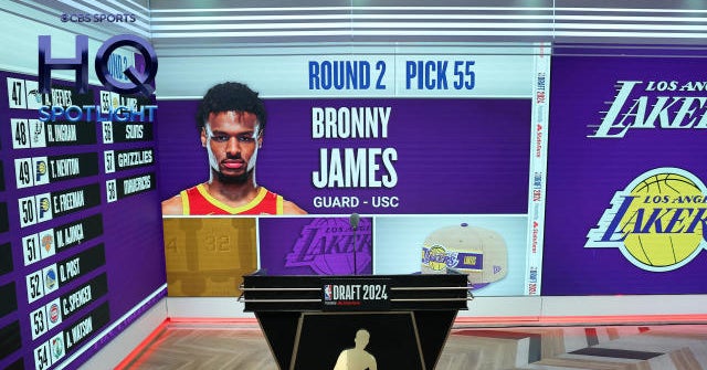 HQ Spotlight: The Lakers Select Bronny James with 55th Pick - 247Sports