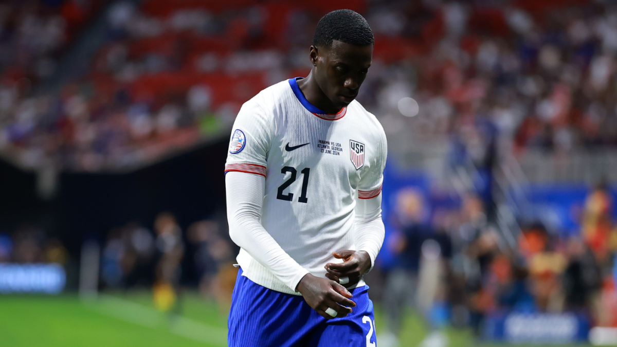 USA soccer: Disaster strikes USMNT at Copa America after Tim Weah red ...