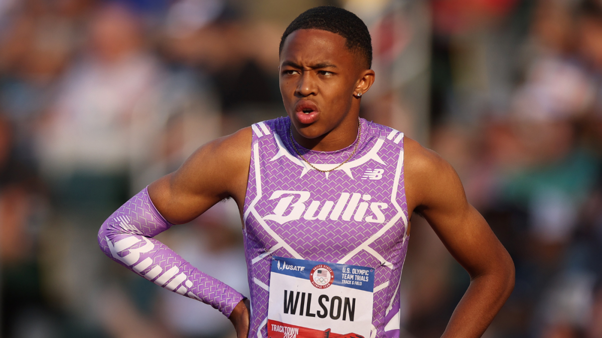 2024 U.S. Olympic Track and Field trials: 16-year-old Quincy Wilson ...