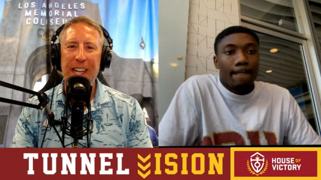 Cornerback DeCarlos Nicholson on his progress learning USC's defense