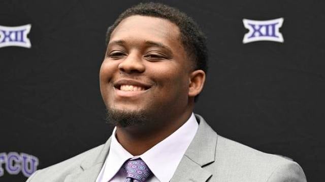 TCU OL Mike Nichols from Big 12 Media Days