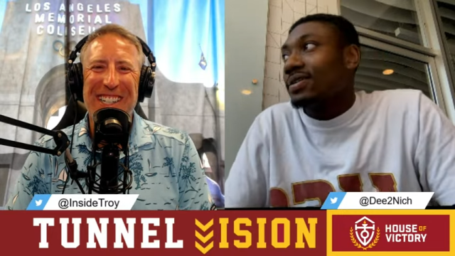 DeCarlos Nicholson on why he decided to transfer from Mississippi State to USC