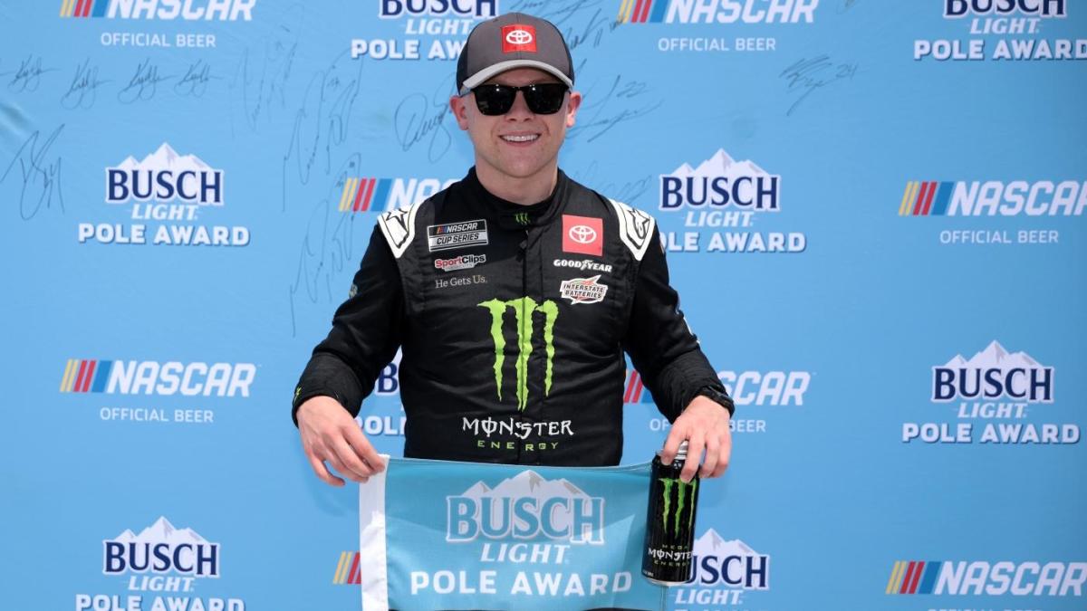 NASCAR at Pocono qualifying results, starting lineup: Ty Gibbs wins pole for The Great American ...