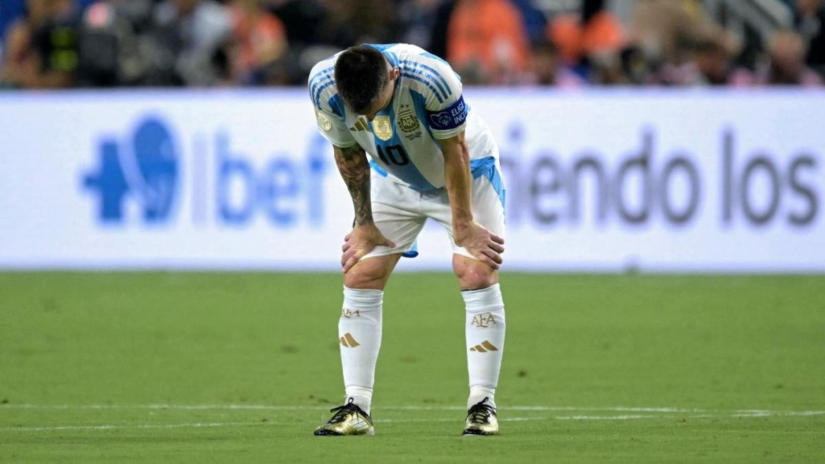 Lionel Messi leaves Copa America final in tears after injury as ...